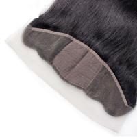 China Malaysian Lace Frontal Closure Ear To Ear Silk Base Straight Raw Hair Grade 8A for sale