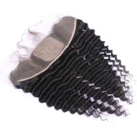 China Deep Wave Virgin Human Hair Lace Front Wigs 13x4 Curly Lace Frontal Closure for sale