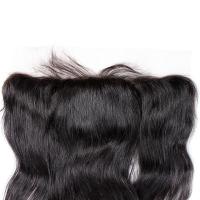 China Wet And Wavy Peruvian Lace Frontal Closure 13x4 Straight For Black Women for sale