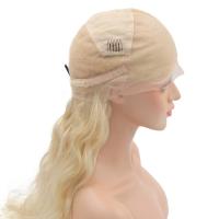China Brazilian Glueless Full Lace Wigs , Blonde Human Hair Wigs 130% Density for sale
