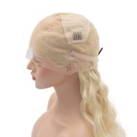 China Brazilian Glueless Full Lace Wigs , Blonde Human Hair Wigs 130% Density for sale
