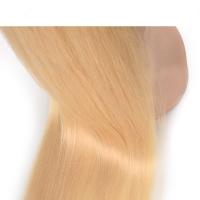 China Natural Straight #613 Glueless Full Lace Human Hair Wigs Tangle Free 14
