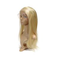 China Blonde Color Brazilian Human Hair Lace Front Wigs With Baby Hairline 10 Inch-30 Inch for sale