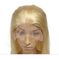 China Blonde Color Brazilian Human Hair Lace Front Wigs With Baby Hairline 10 Inch-30 Inch for sale