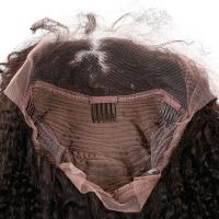 China Kinky Curly Front Lace Wigs , Lace Front Full Wigs Human Hair 8A Grade for sale