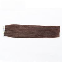 China Brazilian Peruvian PU Tape Hair Extensions , Glue In Hair Extensions Bundles for sale