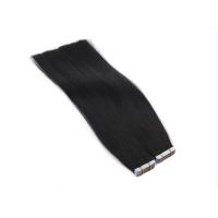 China Colored PU Tape Hair Extensions Double Drawn Weft Real Hair Tape In Extensions for sale