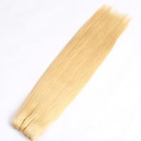 China Durable Blonde #613 Color Halos Flip In Hair Extension Silky Straight 100% Human Hair Material for sale