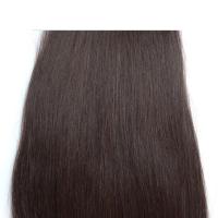 China Natural Black Color Remy Clip In Hair Extensions 100% Virgin Hair With 6 Pieces for sale