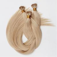 China Virgin Human V Tip Clip In Hair Extensions For Thin Hair , Pure Color for sale