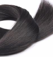 China Black Remy Natural Human Hair Clip In Extensions Silky Straight Free Sample for sale