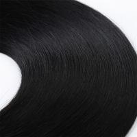 China Pre Bonded Long 1 Clip Hair Extensions Double Drawn Silky Straight Wave for sale