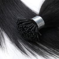 China Pre Bonded Long 1 Clip Hair Extensions Double Drawn Silky Straight Wave for sale