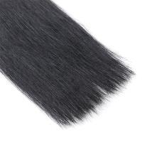 China Pre Bonded Long 1 Clip Hair Extensions Double Drawn Silky Straight Wave for sale