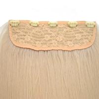 China One Piece Long Clip In Hair Extensions Human Hair 100 Gram Full Color for sale