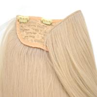 China One Piece Long Clip In Hair Extensions Human Hair 100 Gram Full Color for sale