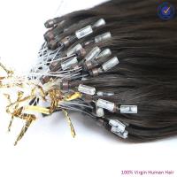 China Micro Loop Hair Extensions , 100% Human Clip In Natural Hair Extensions for sale