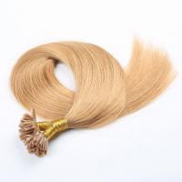 China Straight Nail Clip In Hair Extensions , Curly Nail Tip Hair Extensions for sale