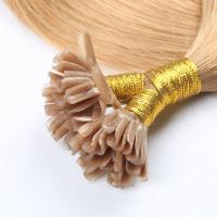 China Straight Nail Clip In Hair Extensions , Curly Nail Tip Hair Extensions for sale