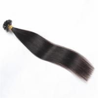 China Pre Bonded Italian Full Cuticles Human Hair Silky Straight No Fiber for sale