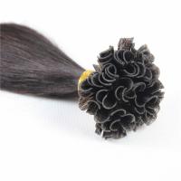 China Pre Bonded Italian Full Cuticles Human Hair Silky Straight No Fiber for sale