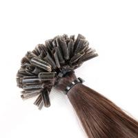China U Tip Real Human Clip In Hair Extensions Straight , Remy Fusion Extensions for sale