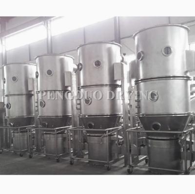 China Stainless Steel 316L Fluid Bed Dryer Granulator Steam Electric Heating Fbd Dryer for sale