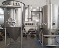 China 50kw Stainless Steel Fluid Bed Dryer Granulator 30 - 120C  For Uniform Granule Processing for sale