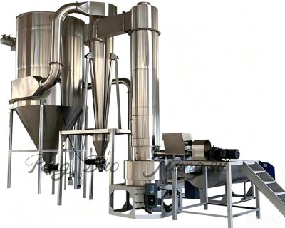 China ID 200mm - 2000mm Rotary Flash Dryer 2000M3/H Rotary Dryer Machine for sale