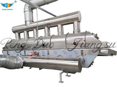 China Multi functional vibrating fluidized bed machine for drying cooling and humidification process for sale