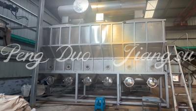China High Efficiency Horizontal Fluidized Bed Dryer With Cyclone Dust Collector System for sale