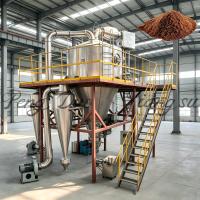 China PLG Series Top Exhaust Multi-Stage Spray Fluidized Granulation Dryer for Coffee Powder, Low-Fat Instant Milk Powder & Coconut Milk Powder, with 95%-98% Product Capture Rate for sale