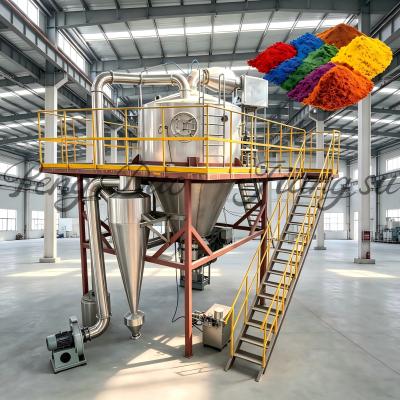 China PLG Multi-Stage Spray Fluidized Granulation Dryer for Instant Coffee, Low-Fat Milk & Coconut Milk Powder, 95%-98% Product Capture Rate for sale