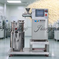 China JW Series Spheronizer Machine with 0.5–3.5 mm Adjustable Pellet Diameter and Integrated Extrusion Spheronization Unit for High True Sphericity for sale