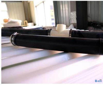 China EPDM Fine Bubble Tube Diffuser 6624 Holes for Sewage Treatment Aeration for sale
