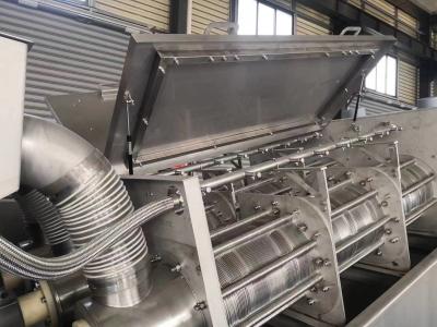 China Wastewater Multi Disc Screw Press Machine for Oily Sludge TSDL-401 Low Energy for sale