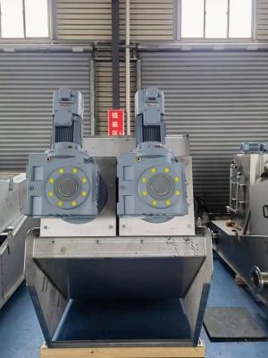China Multi Disc Screw Press Sludge Dewatering Machine TSDL-354 Continuous Operation for sale