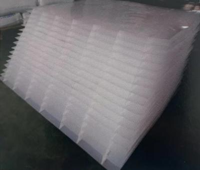 China FRP PP Lamella Tube Settler 60 Degree Inclined Plate for Sewage and Industrial Wastewater Treatment for sale