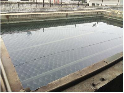 China FRP PP Lamella Tube Settler 1000x1000x866 mm 60 Degree for Sewage Treatment for sale