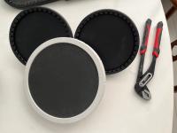 China Maintenance Free Disc Type Bubble Diffuser Aerator Clean EPDM / PTFE Service Life ≥5Y for sale