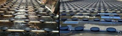 China EPDM PTFE 7inch SSI Aeration Disc Diffuser for Wastewater Treatment High Oxygen Transfer for sale