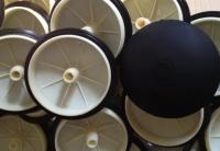 China Efficient Fine Bubble Disc Diffuser With SOTE % 22-59 And Air Consumption 0.2-0.6m3/Min for sale