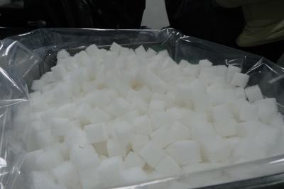 China 98% Porosity Biopolymer Composite Gel Carriers 15+ Years Service Life Cube Shape pH 6-10 for sale