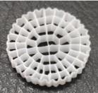 China HDPE MBBR Media for Wastewater Treatment Surface Area >500 m2/m3 Specific Gravity >0.96 g/cm3 for sale