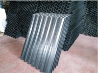 China Lamella Tube Settler Specific Gravity 0.92 Black PVC PP 60 Degree for Wastewater Treatment for sale