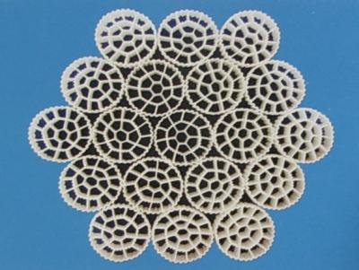 China HDPE MBBR Biofilm Carrier Media for Wastewater Treatment >500 m2/m3 Surface >95% Void Ratio for sale