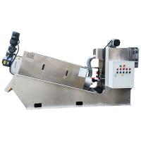 China Multi Disc Screw Press 230-6900kg Net Weight Mud Cake Outlet 265-801mm PLC Control for sale