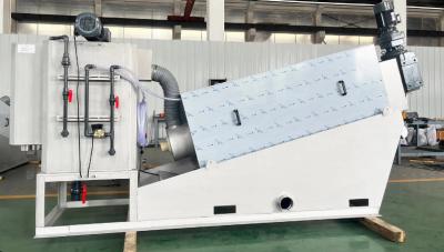 China PLC Control System Semi-Automatic Filter Press Stainless Steel Sludge Dewatering Machine 1000m3/h for sale