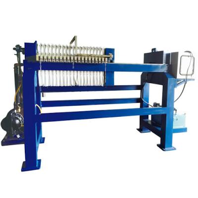 China Program Controlled Automatic Recessed Filter Press PLC Touch Screen 6MPa for sale