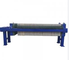 China Stainless Steel Hydraulic Chamber Filter Press with Recessed Chamber Plate Center Inlet for sale